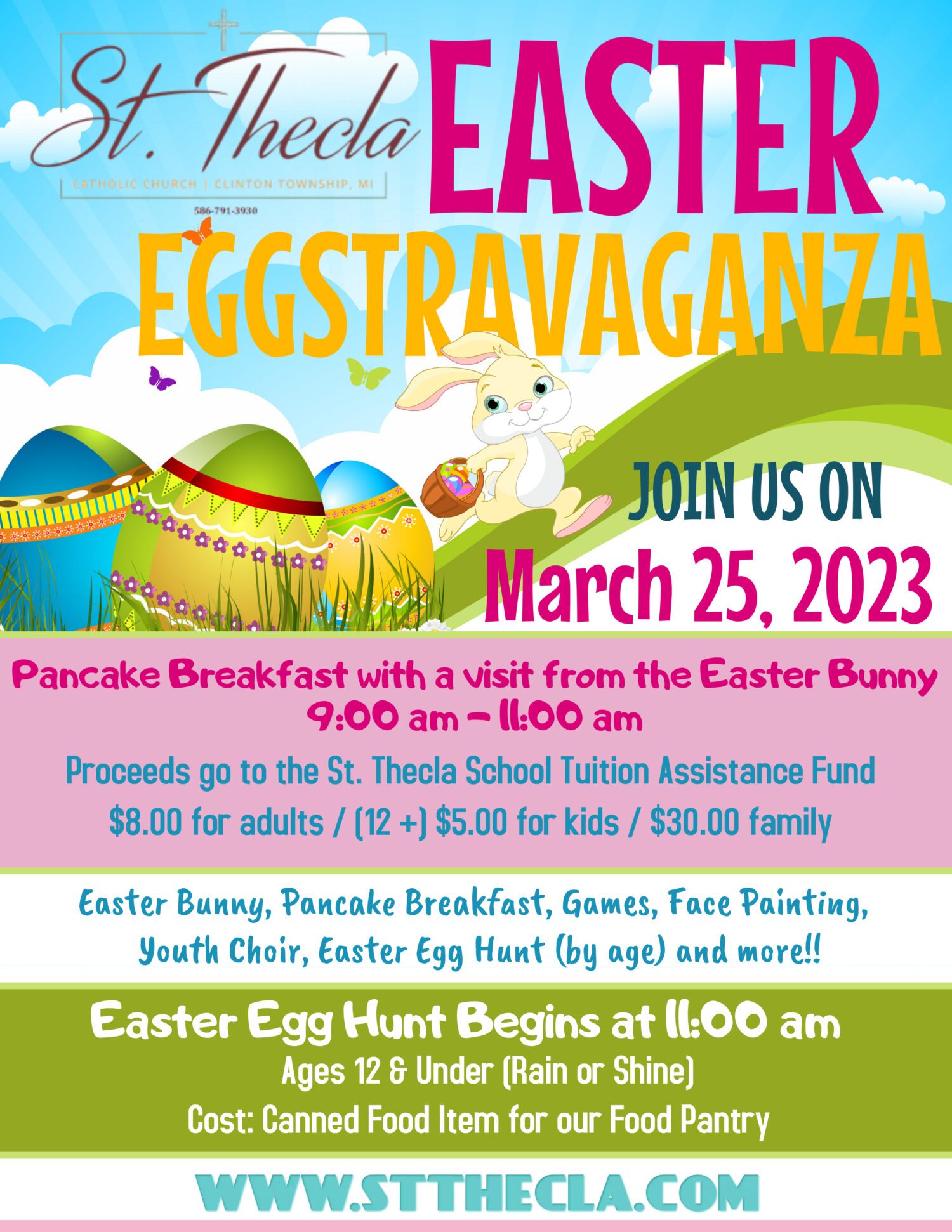 Easter Eggstravaganza – St. Thecla School