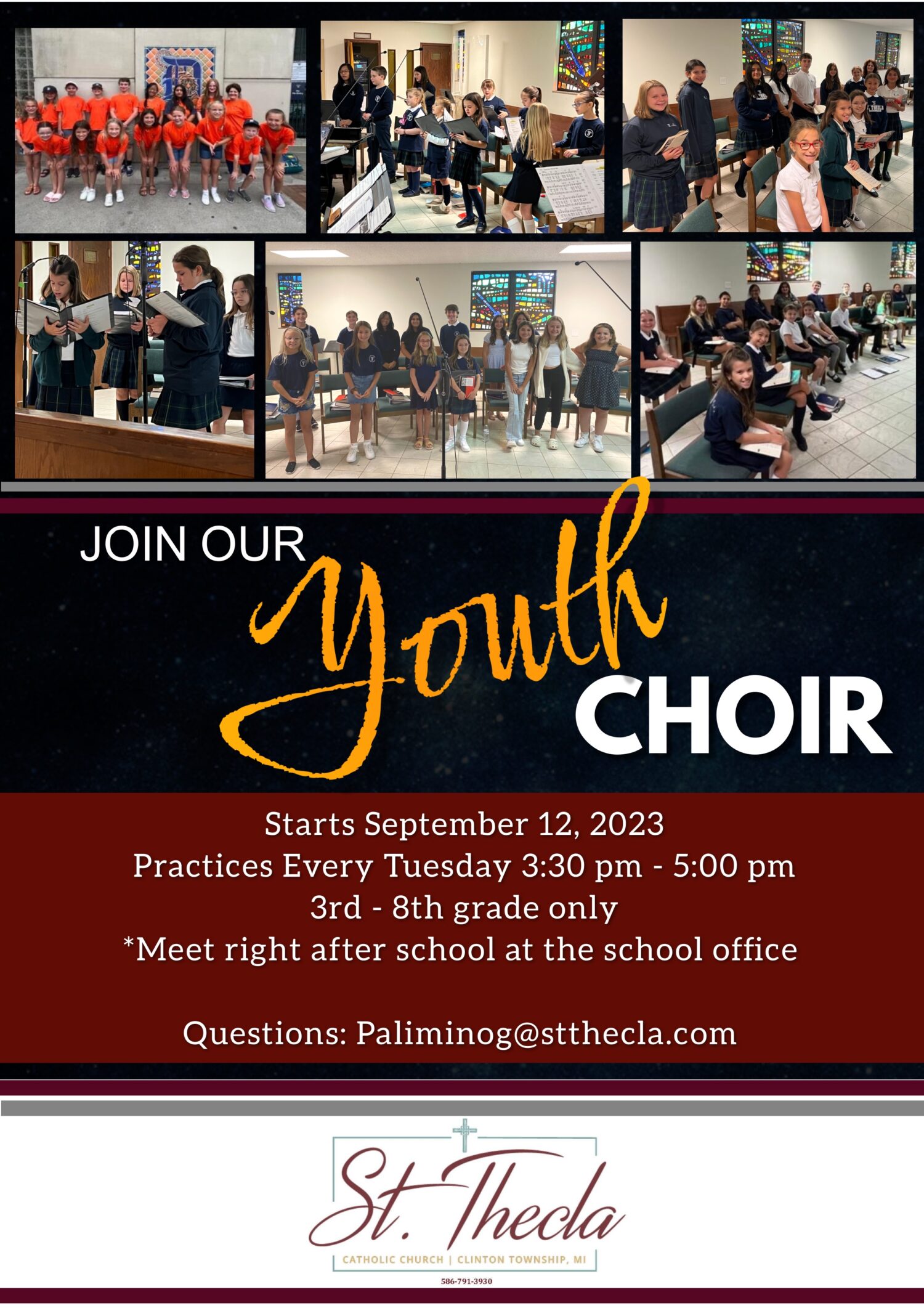 Youth Choir – St. Thecla School